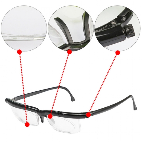 Dial Vision adjustable lens eyeglasses