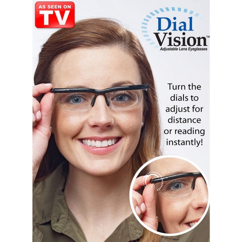Dial Vision adjustable lens eyeglasses