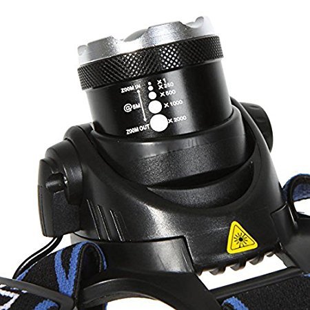 atomic beam headlight - senter kepala super terang