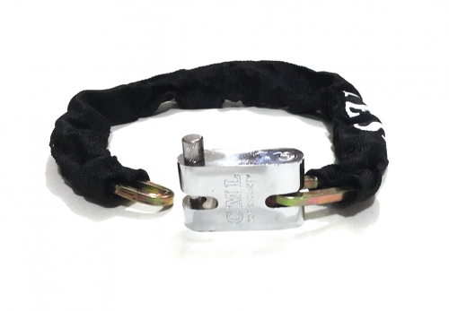 gembok rantai - dilapisi kain