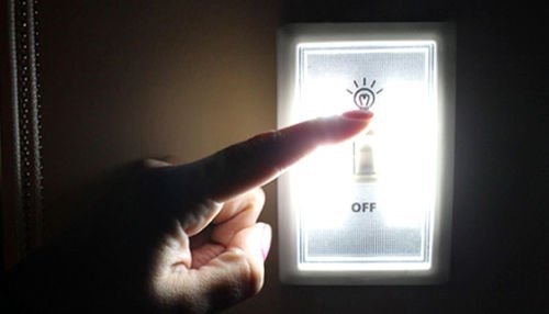 light switch 3W LED lights - lampu LED portable