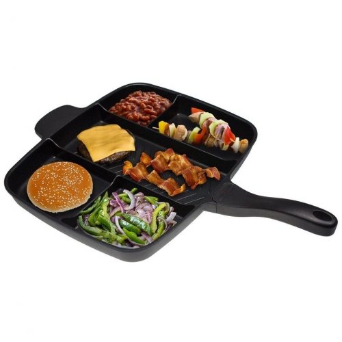 magic pan innovative cookware - panci 5 in 1