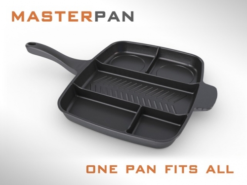 magic pan innovative cookware - panci 5 in 1