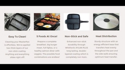 magic pan innovative cookware - panci 5 in 1