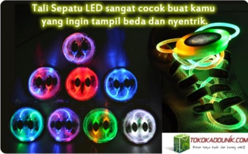 TALI SEPATU LED 6 volt